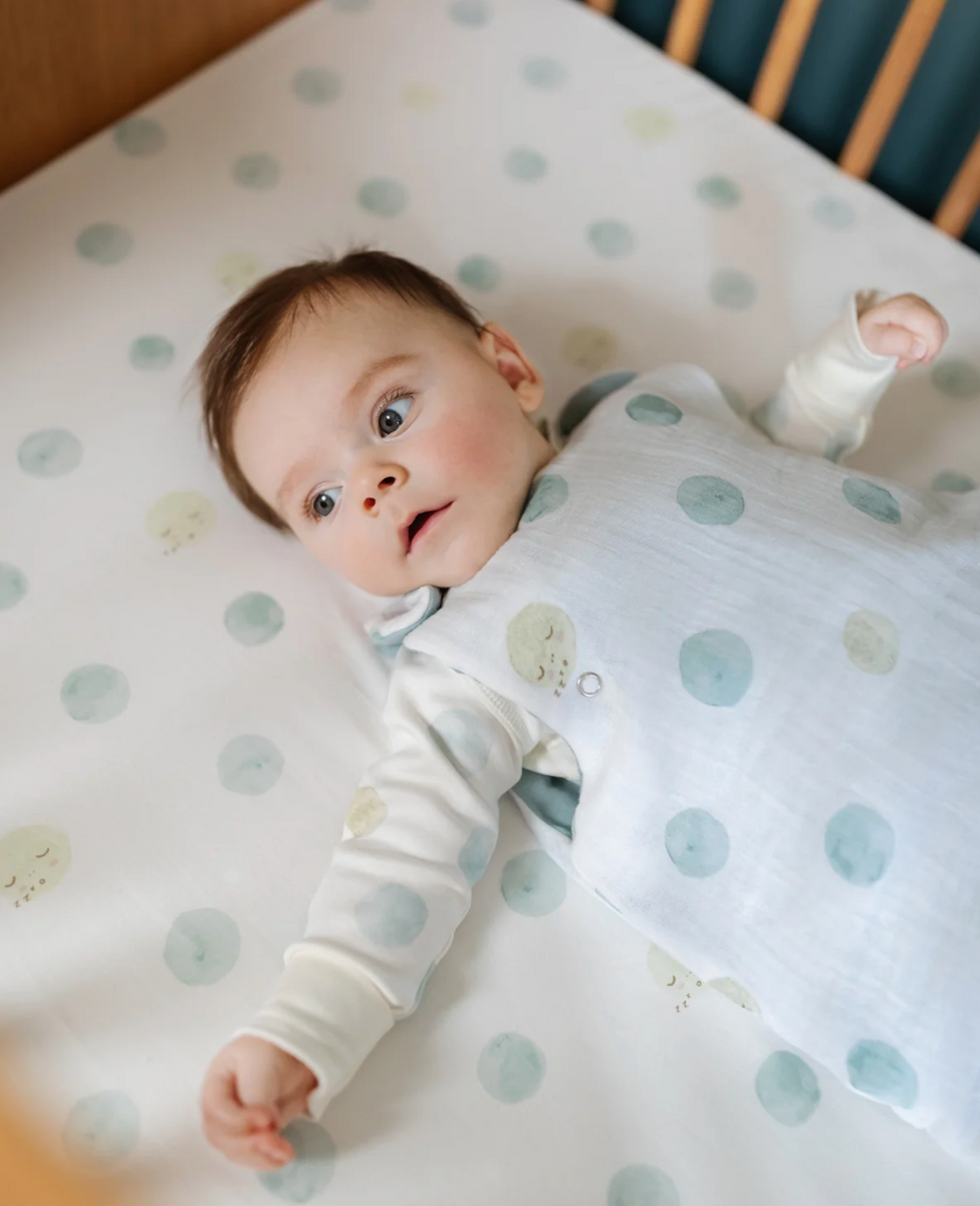 Petit Pehr Sweet Dreams Muslin Sleep Bag - Luna Dusk – Dreams of Cuteness